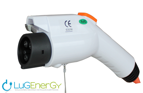 SAE J1772 Conector EV Recarga Coche Eléctrico | LugEnergy